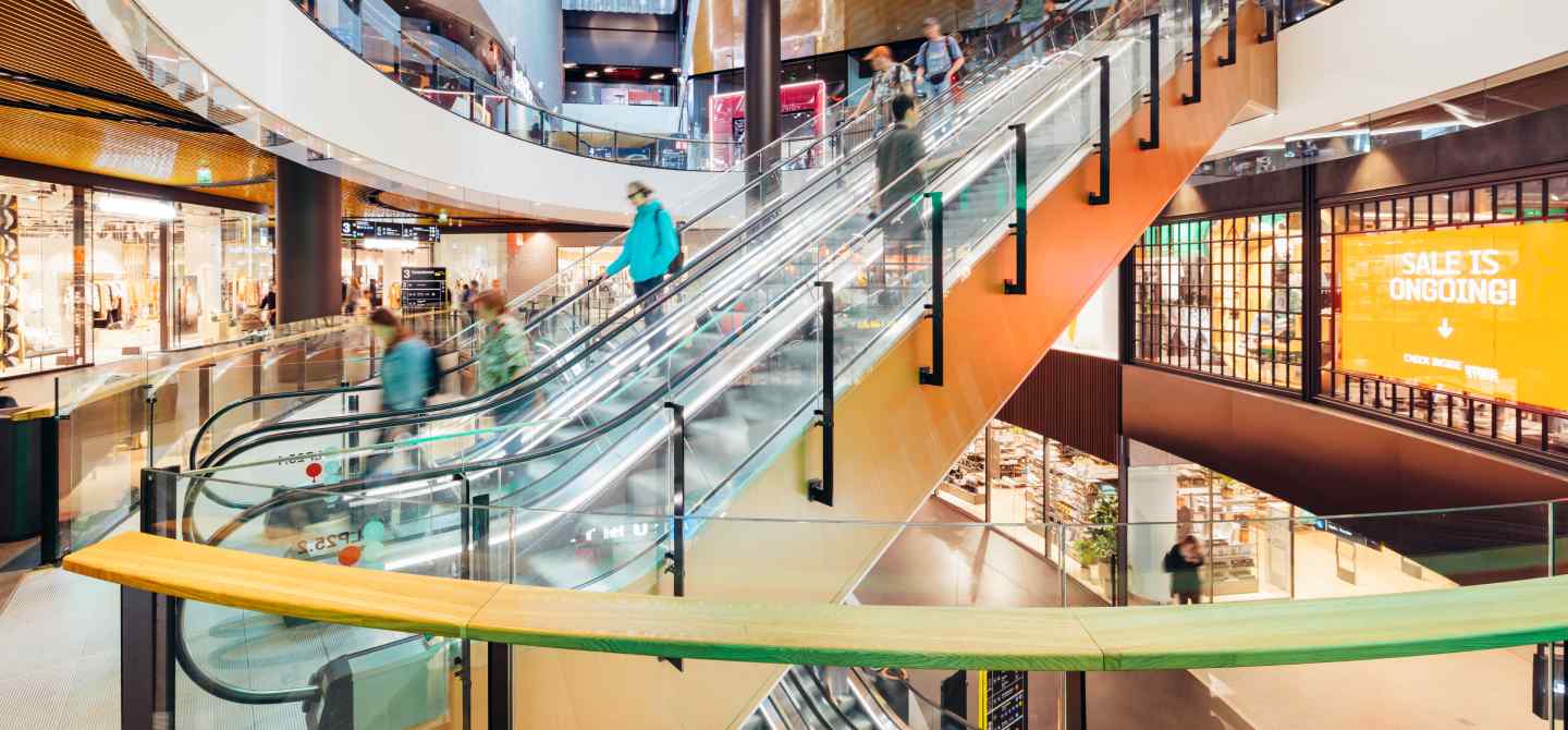 Explore KONE DX escalators - KONE Corporation